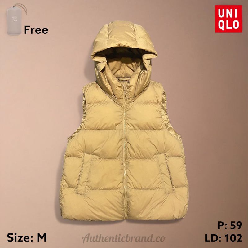 Jual UNIQLO Vest Ultralight Down | Rompi Ultralight Down Uniqlo | Rompi ...