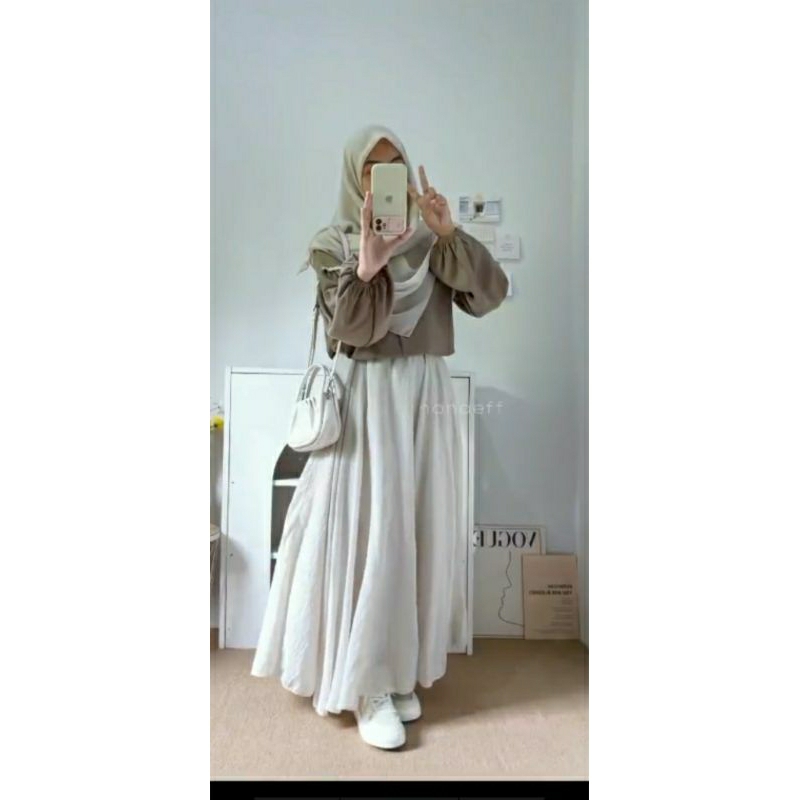 Jual Lione Blouse/ATASAN VIRAL/ATASAN RENDA | Shopee Indonesia