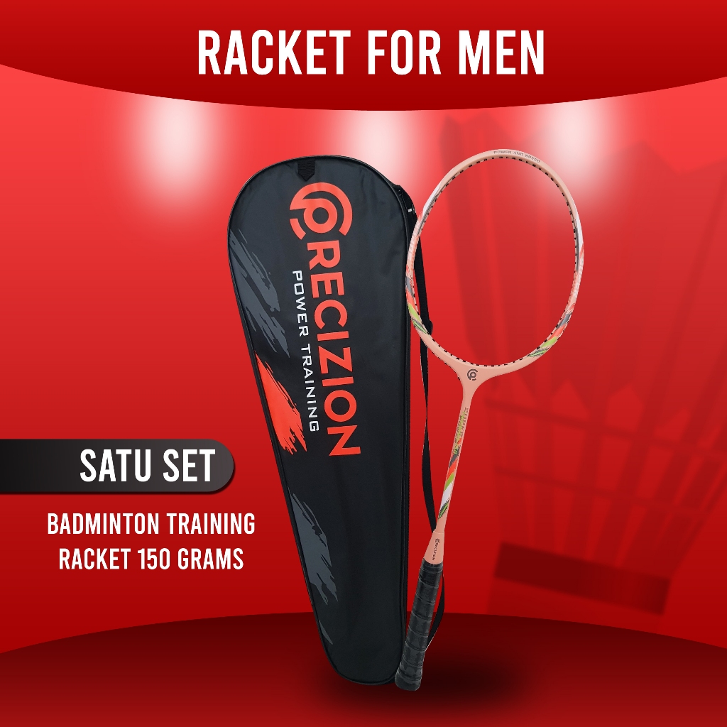 Jual PRECIZION Badminton raket Training Racket for Man (150 grams ...
