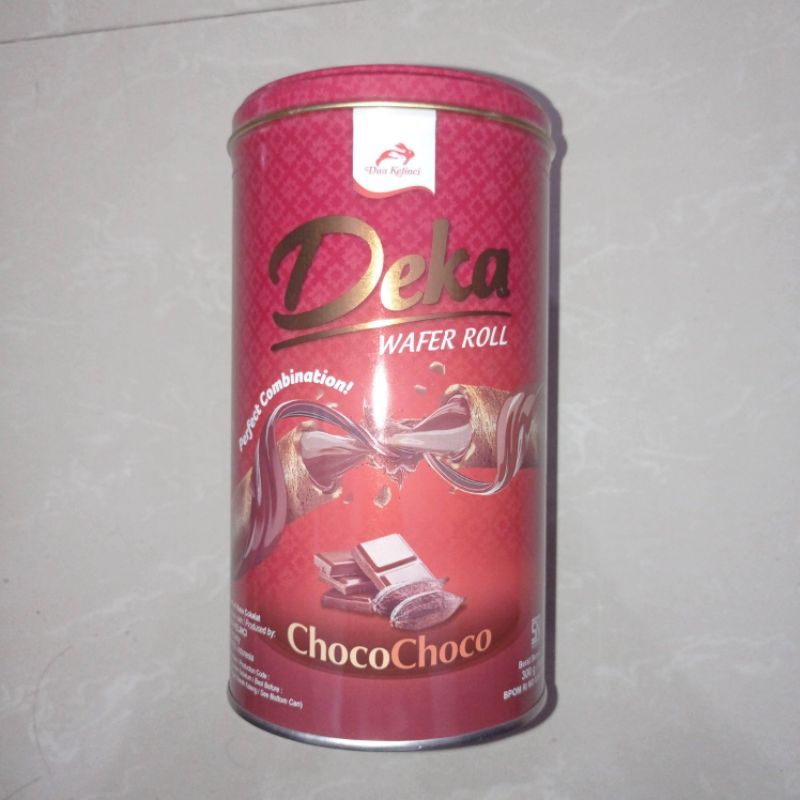 Jual deka wafer roll kaleng choco choco | Shopee Indonesia