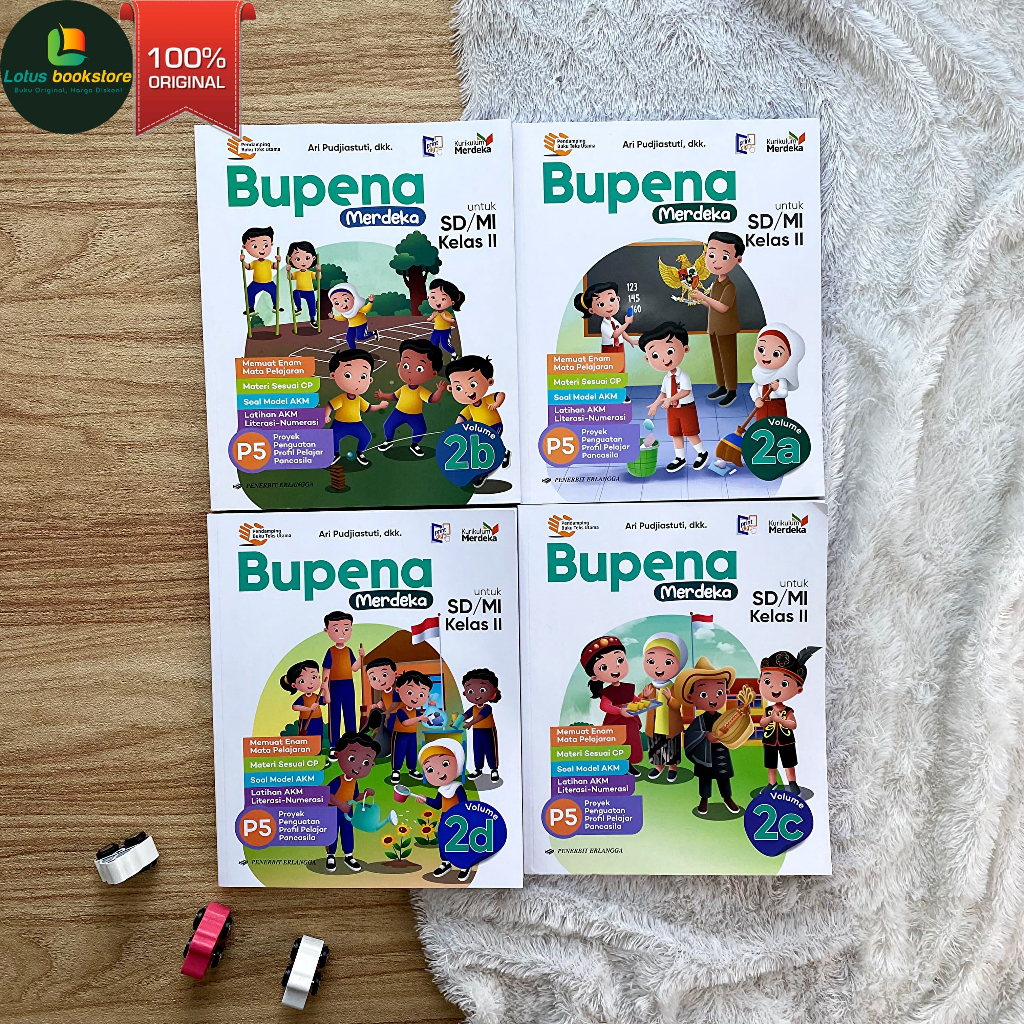 Jual Bupena Merdeka SD Kelas 2 (2A 2B 2C 2D) - Kurikulum Merdeka ...