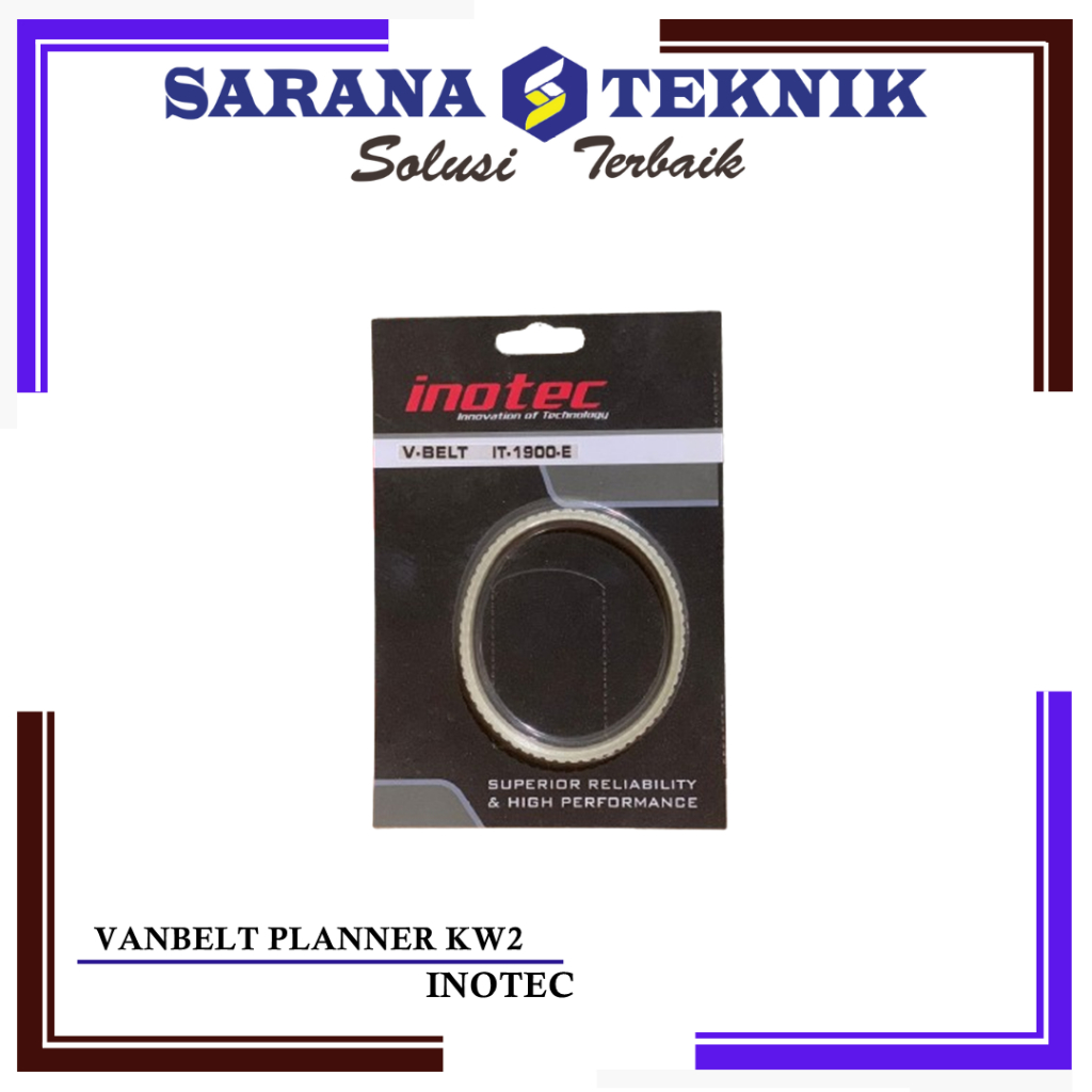 Jual Vanbelt karet planer serut 1900 INOTEC (PUTIH) | Shopee Indonesia