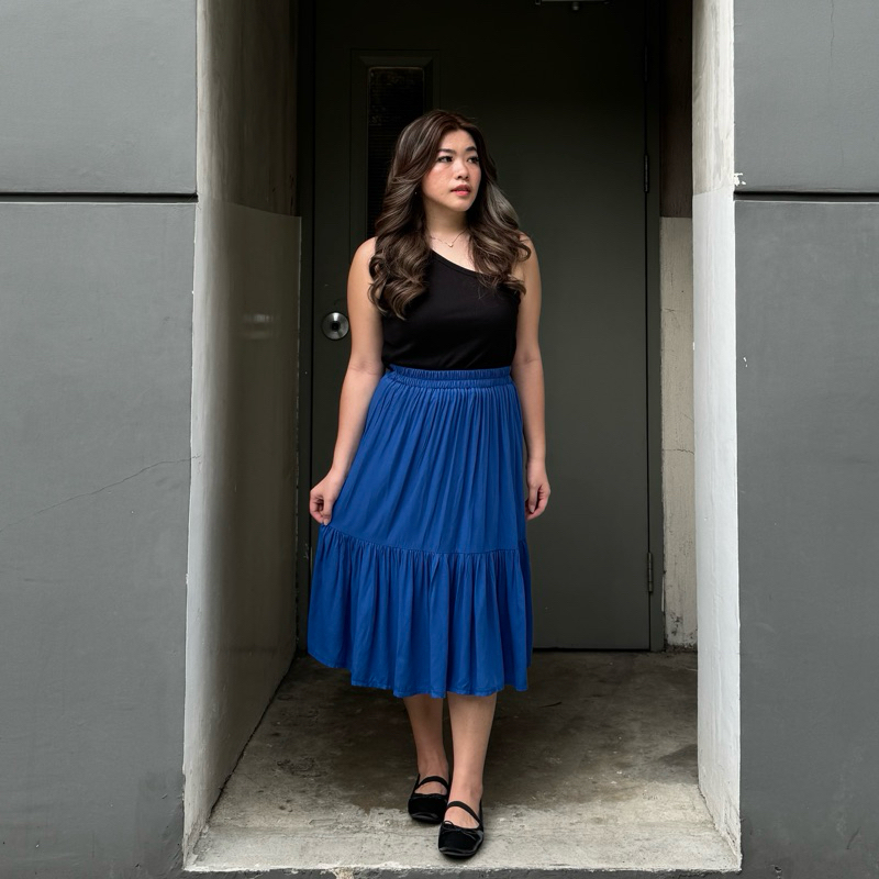 Jual Lala Skirt ( rok ruffle / rok wanita / rok bigsize / rok tutu ...