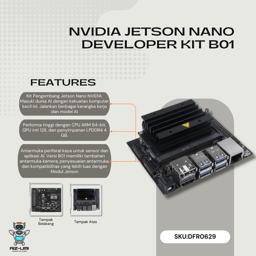 Jual Nvidia jetson nano developer kit B01 | Shopee Indonesia