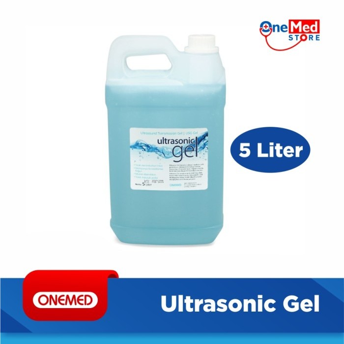 Jual Ultrasound Gel Onemed 5 L- Gel USG Ultrasonic Jelly Gel Doppler ...