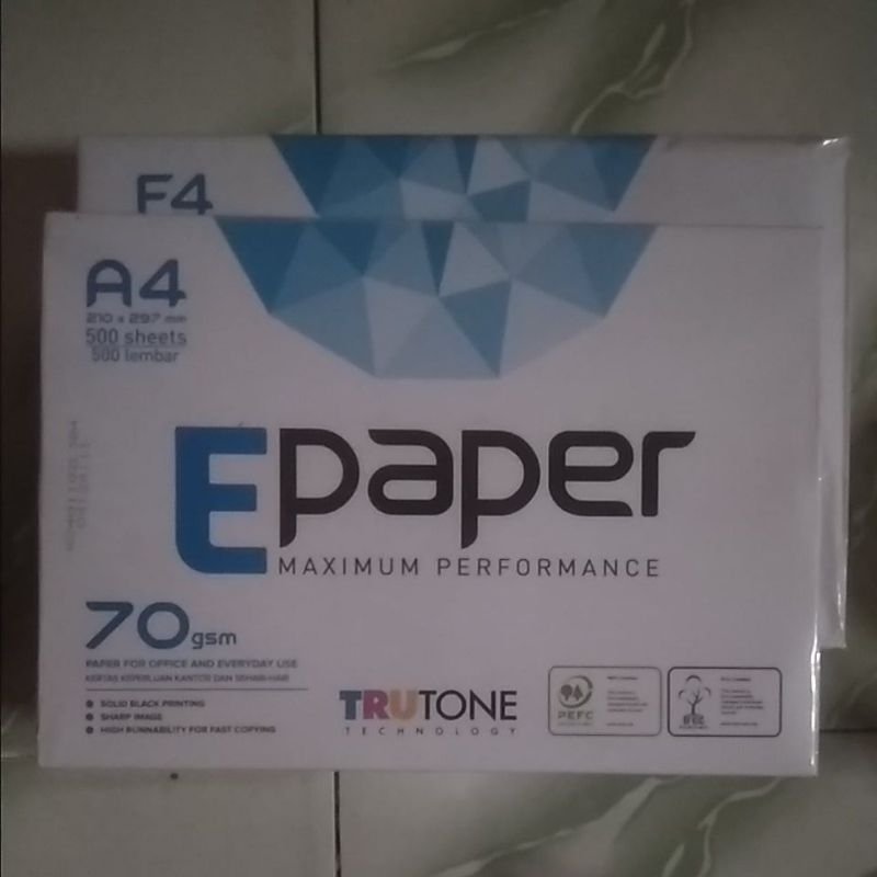 Jual (1 Rim) Kertas HVS A4 dan F4 70gsm | Shopee Indonesia