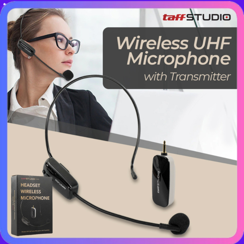 Jual Mic Wireless Bando Microphone 2.4G Wireless Microphone UHF ...