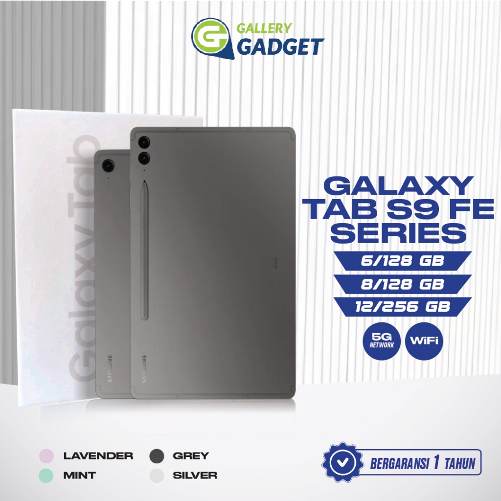 Jual Samsung Galaxy Tab S9 FE Plus FE+ 5G Wifi RAM 6GB 8GB 12GB ROM ...