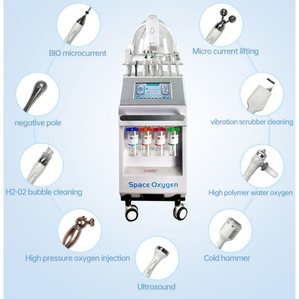 Jual Giant Space Oxygen Machine 10in1 For Skin Care Wrinkle Removal ...