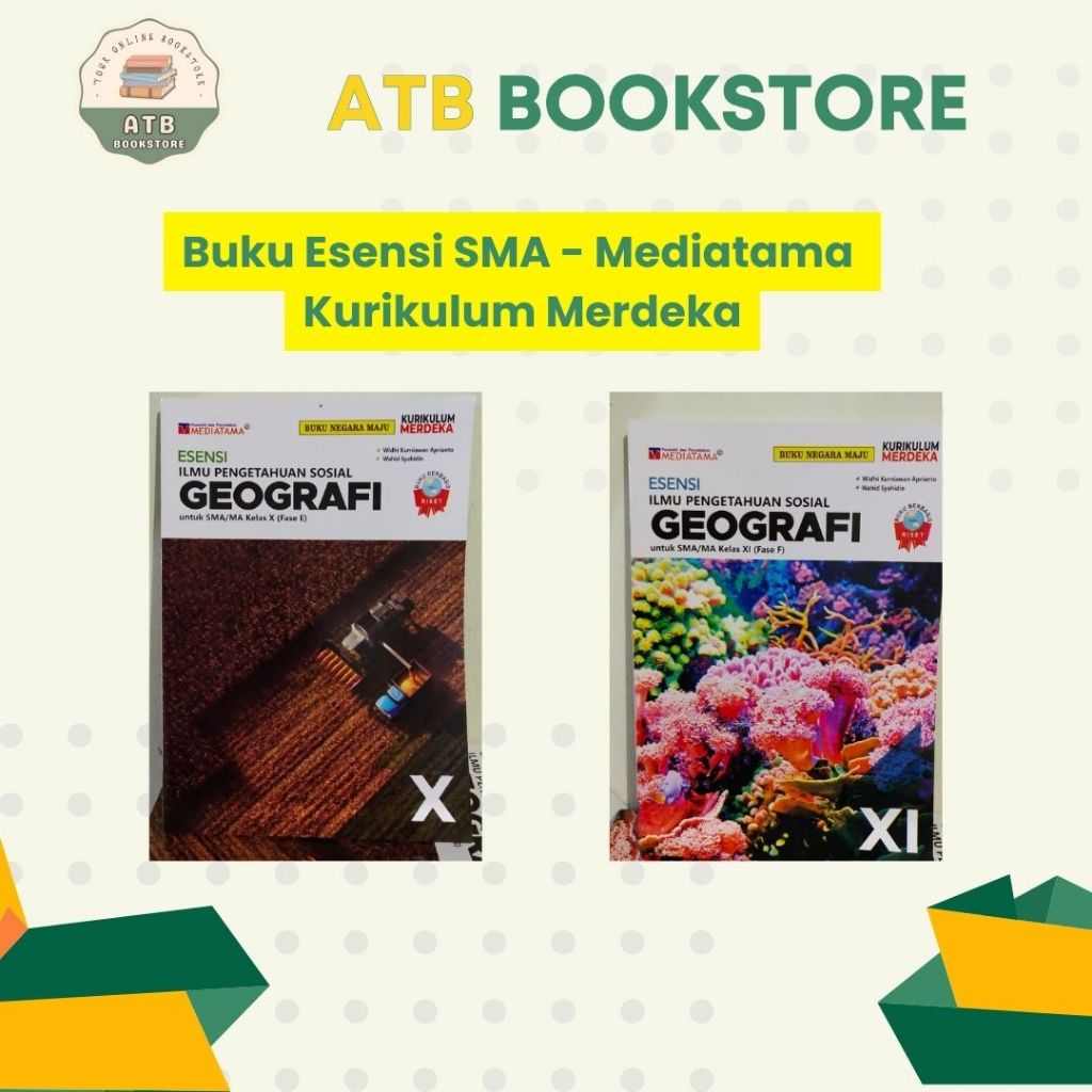 Jual Buku ESENSI IPS Geografi Kelas 10, 11, 12 SMA/MA Kurikulum Merdeka - Mediatama | Shopee ...