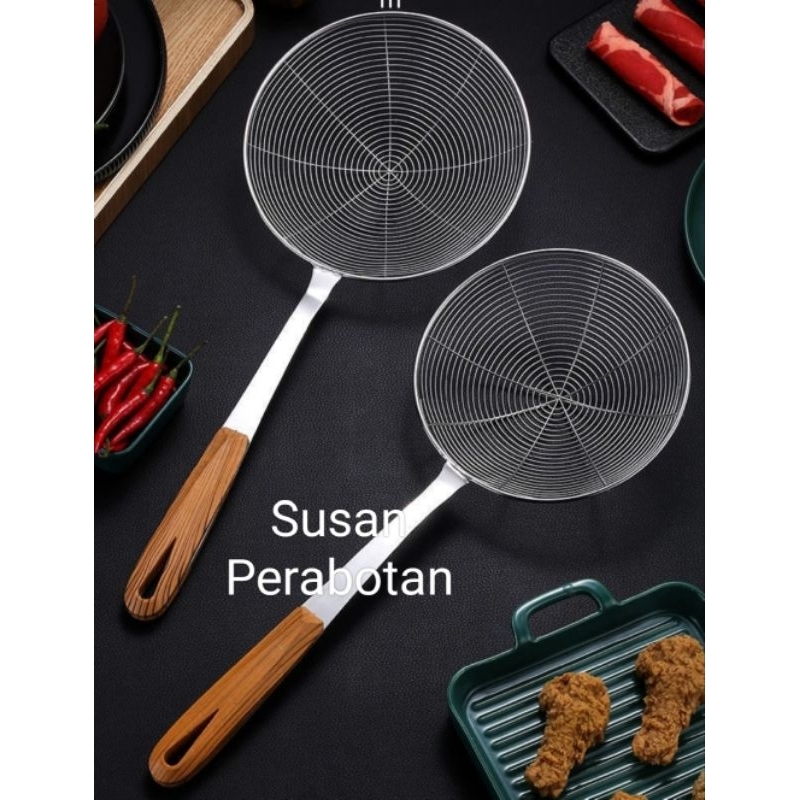Jual Saringan Serokan Minyak Stainless Tebal Premium Quality/Saringan ... Jual Saringan Serokan Minyak Stainless Tebal Premium Quality/Saringan ...