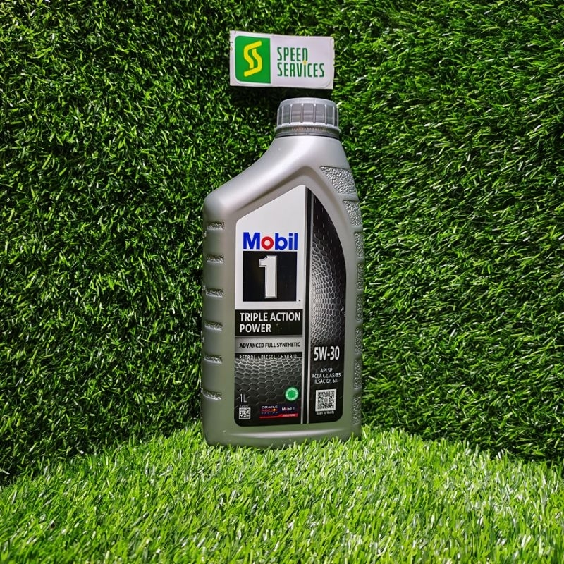 Jual MOBIL 1 TRIPLE ACTION POWER 5W30 API SP 1 LITER | Shopee Indonesia