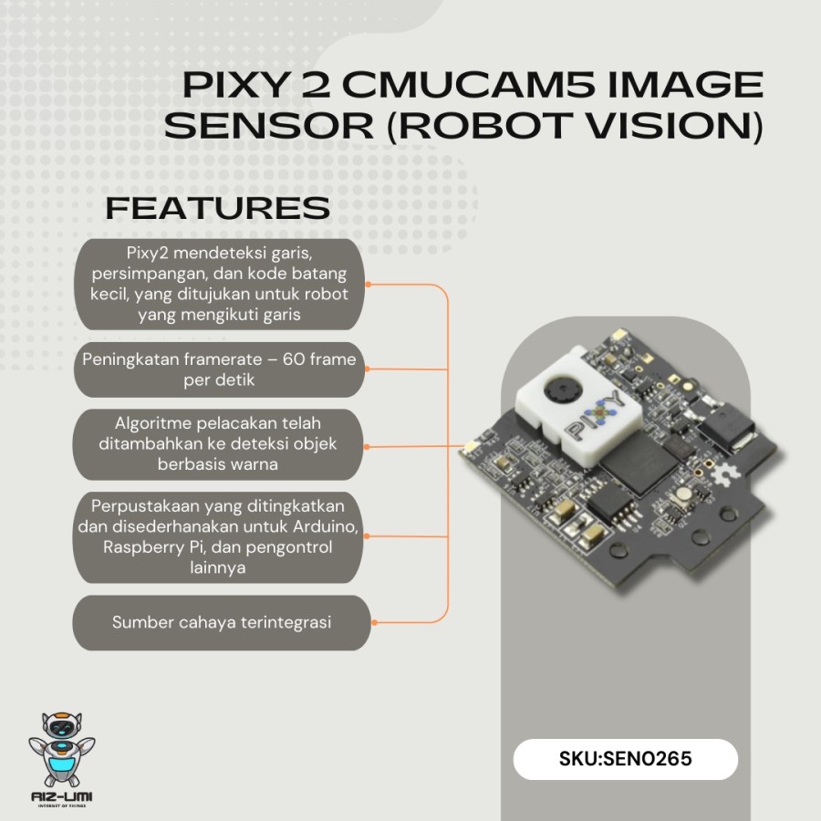 Jual Pixy 2 CMUcam5 Image Sensor | Shopee Indonesia