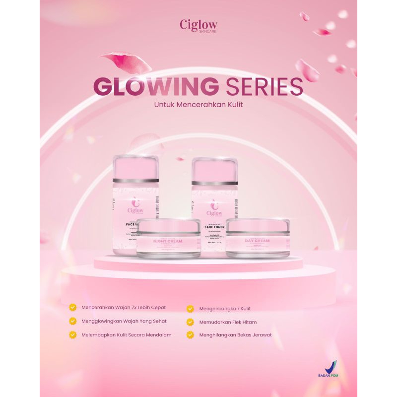 Jual CIGLOW SKINCARE SERIES GLOWING (Flek hitam) | Shopee Indonesia