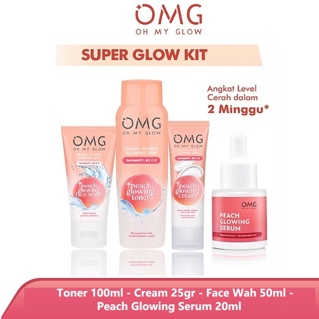 Jual PAKET OMG Oh My Glow Glowing Skincare | Shopee Indonesia
