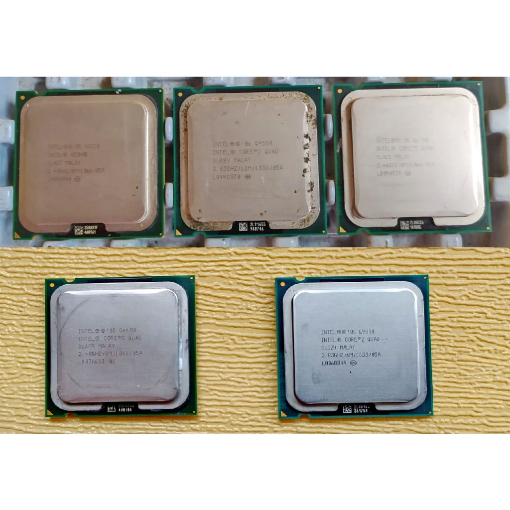 Jual PROCESSOR INTEL QUAD CORE CORE 2 QUAD Q6600 Q6700 Q8200 Q8300 ...