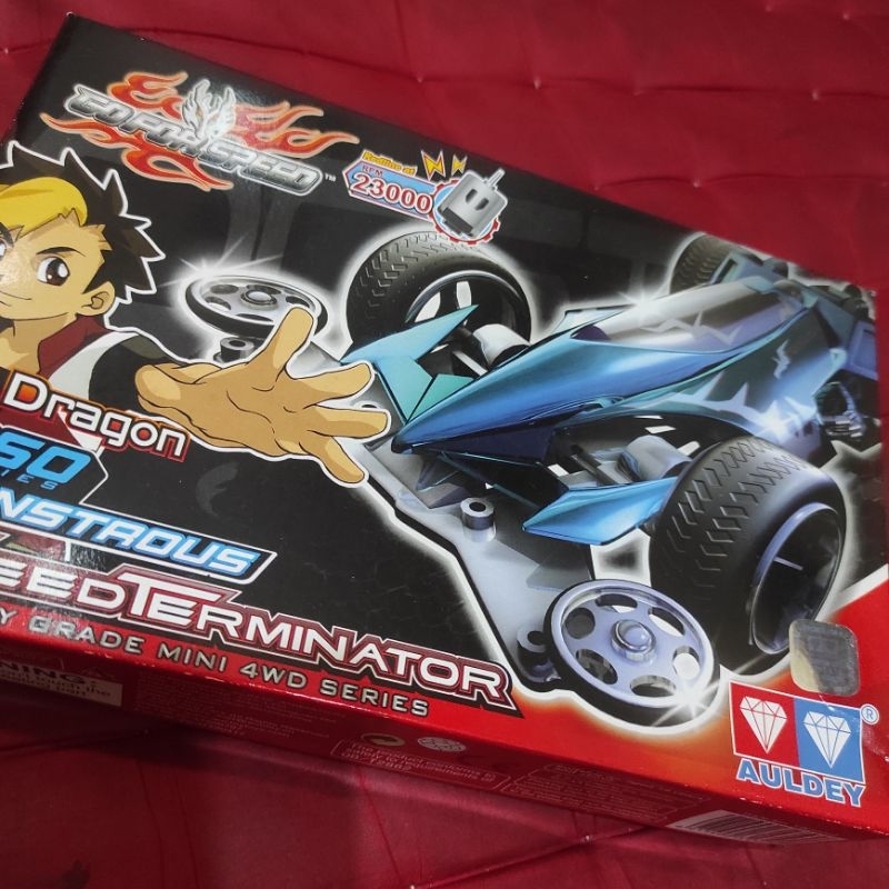 Jual tamiya auldey go for speed monstrous terminator mini 4wd magnum ...