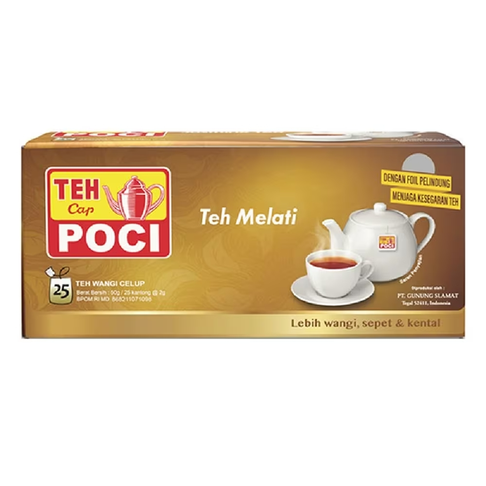 Jual Teh Poci 50g teh hitam celup kantong | Shopee Indonesia