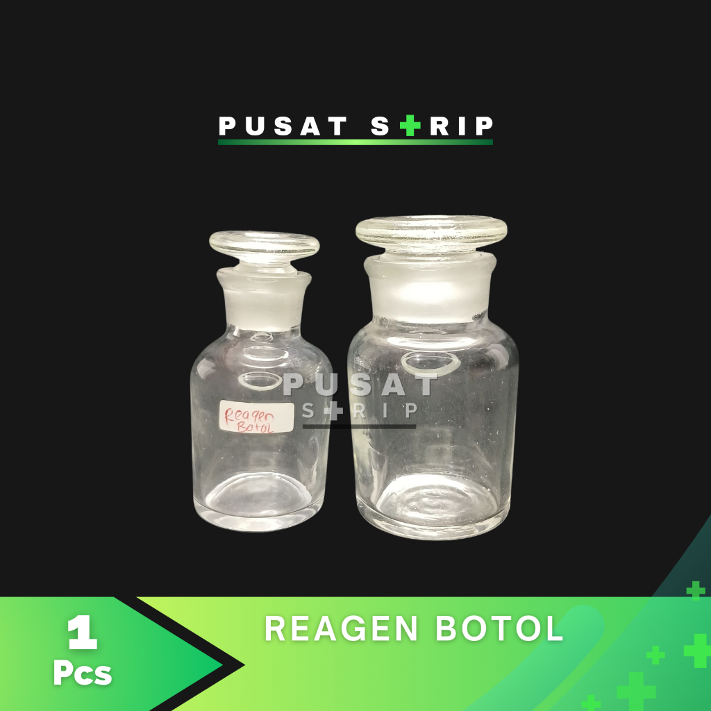 Jual Reagen Botol Clear Mulut Lebar 30 ml OM | Shopee Indonesia