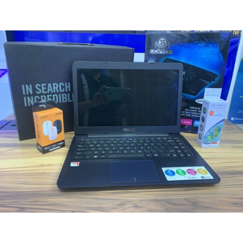 Jual LAPTOP ASUS E402BA AMD A4 9125 RAM4GB SSD256GB LAYAR 14INCH ...
