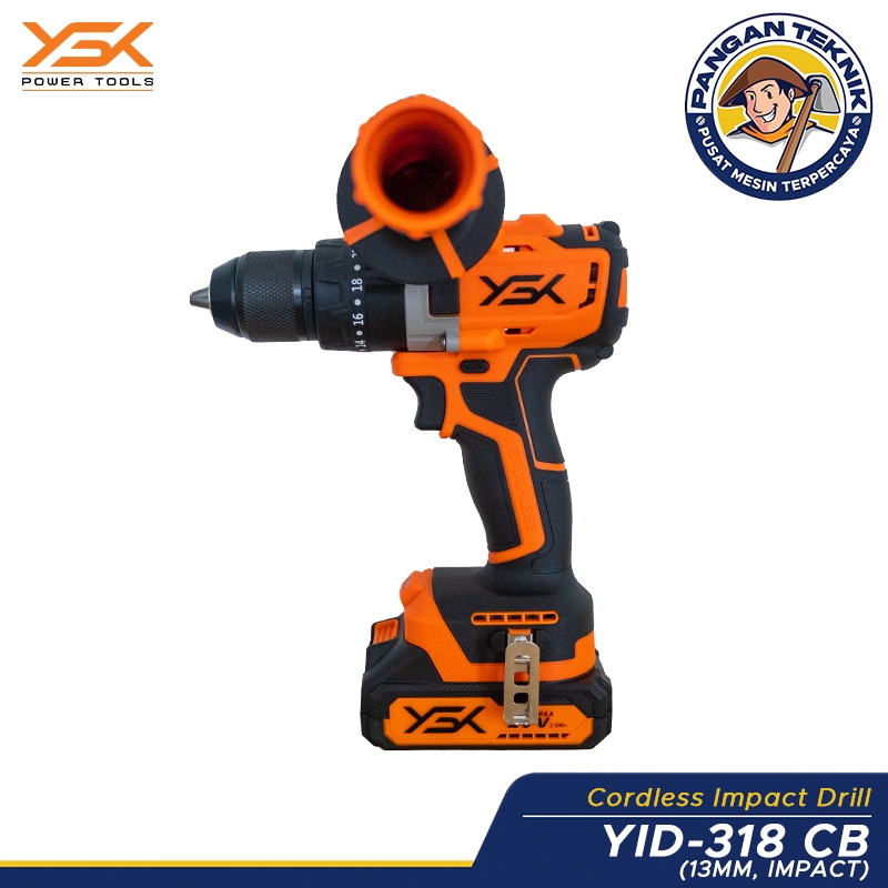 Jual BOR CORDLESS YASUKA YID-318 CB | CORDLESS DRILL 13 MM | BATTERY ...
