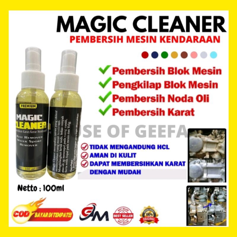 Jual Magic Cleaner Pembersih Kerak Karat Besi Mobil dan Motor cairan ampuh penghilang perontok ...