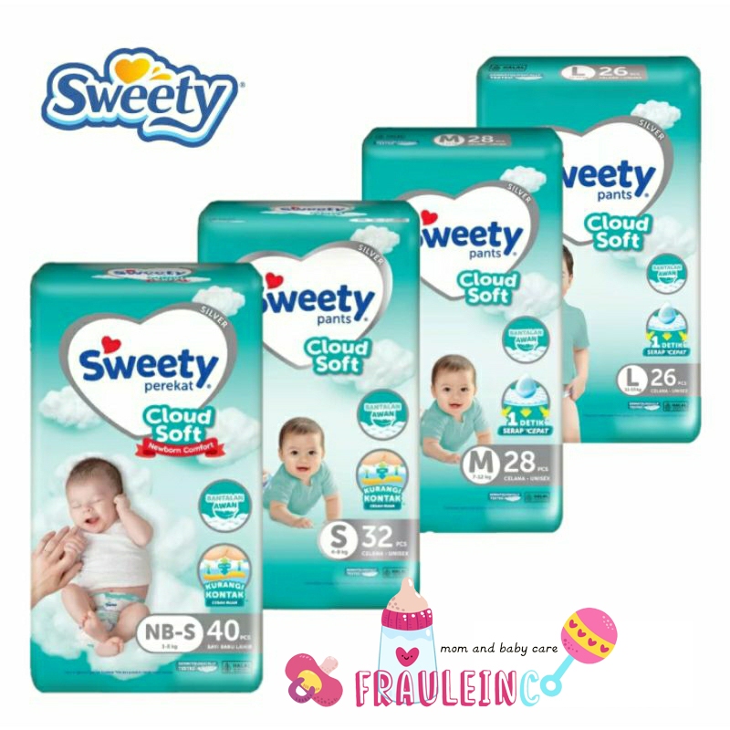 Jual Sweety Gold Royal Pants NextGen Popok Bayi Sweety // Sweety Silver ...