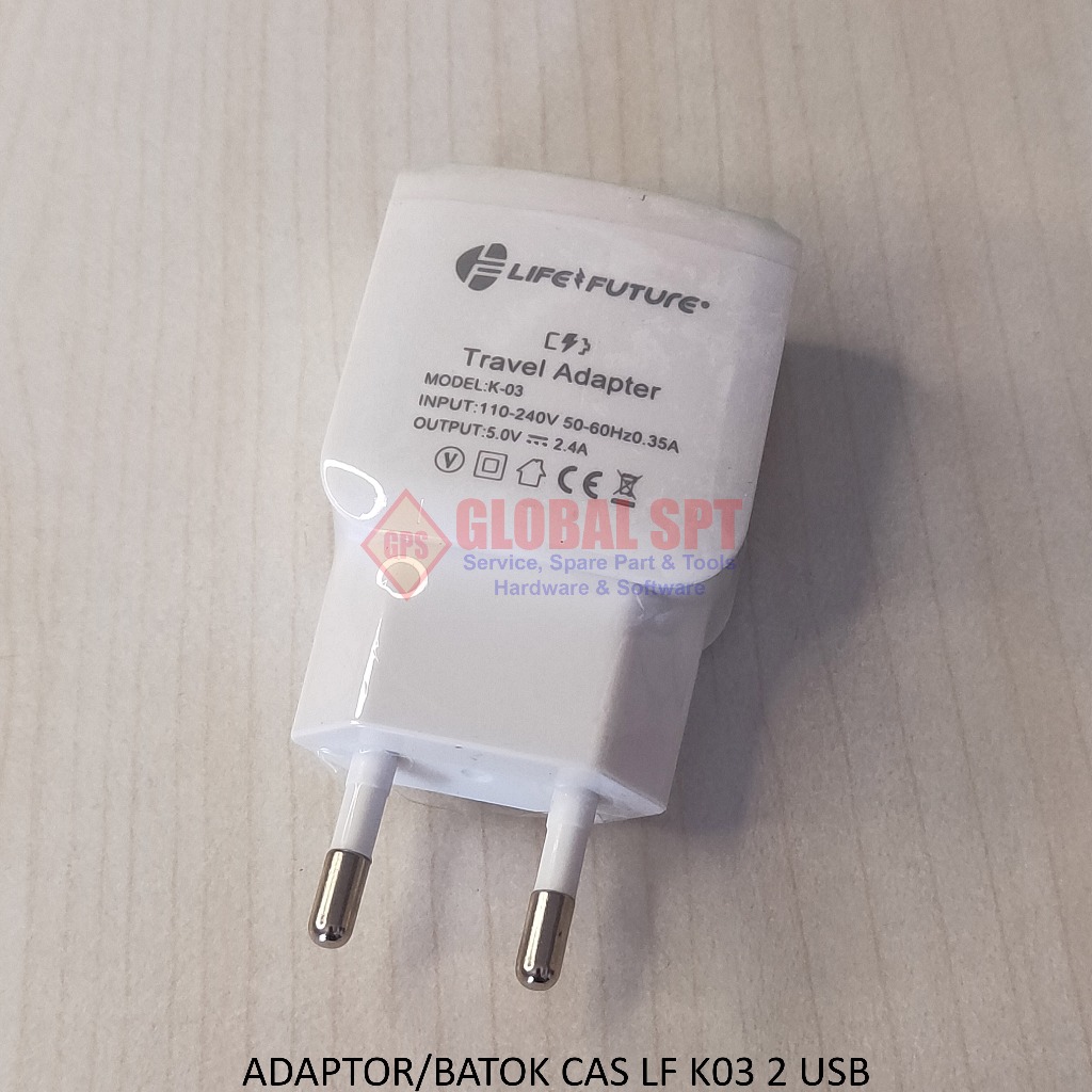 Jual BATOK LF K03 2USB / CHARGER / ADAPTOR | Shopee Indonesia