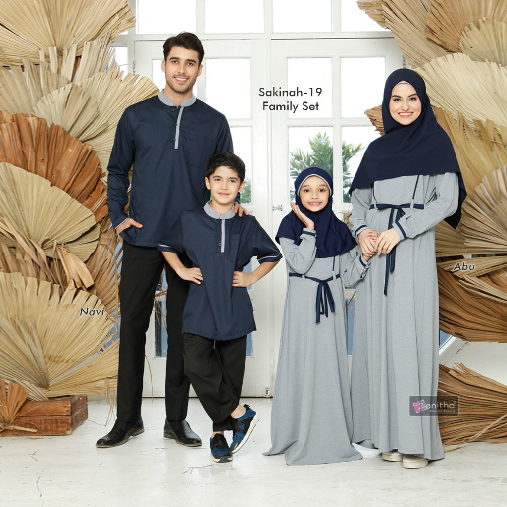 Jual Zenitha Sarimbit Sakinah 19 - Sarimbit Keluarga Lebaran Couple ...