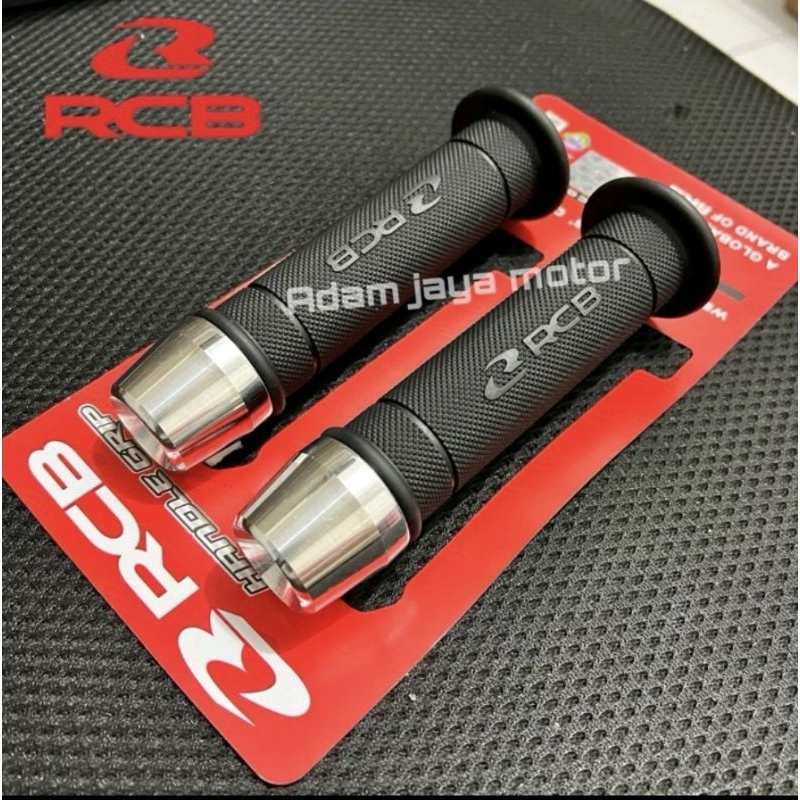 Jual Paket Master rem tabung tipe Oval + RCB Original Handgrip HG55 + Jalu stang HITAM CNC ...