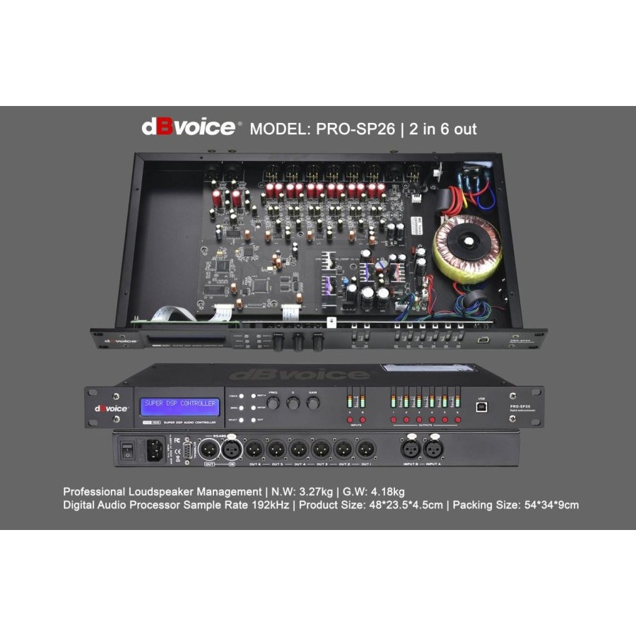 Jual Management Speaker dB Voice PRO SP 26 DLMS dBvoice PRO SP26 ...