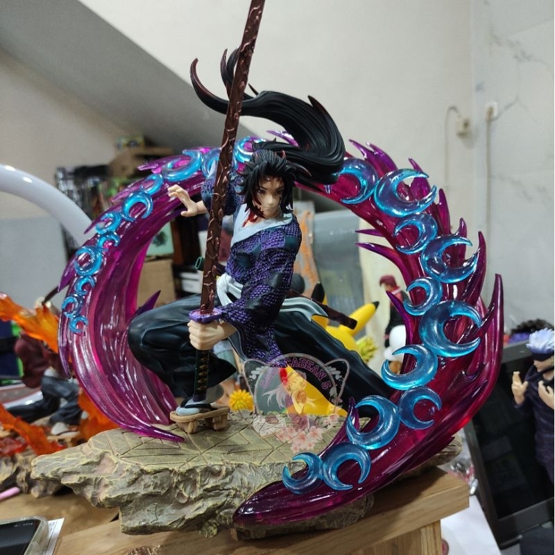 Jual Jumbo Size Action Figure Kokushibo Michikatsu Tsugikuni Led ...