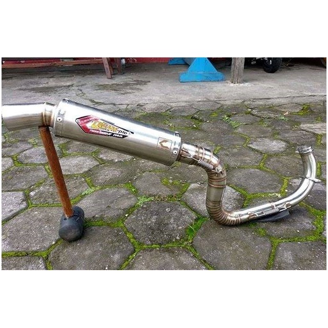 Jual KNALPOT MATIC 200cc CREAMPIE MUFFLER | Shopee Indonesia