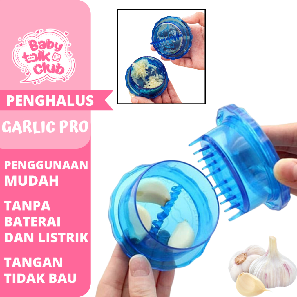 Jual Garlic Pro Alat Pencacah Bawang Mini Untuk Masak Di Dapur Tanpa Baterai Dan Listrik ...