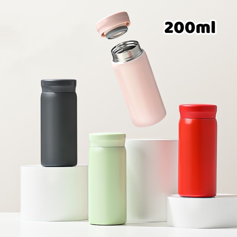 Jual Tumbler pocket mini 200ml stainless 304 tahan panas dan dingin aman Bottle fashion classic ...