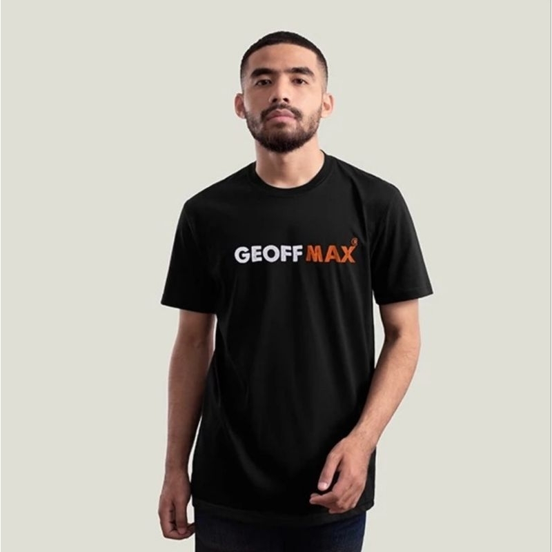 Jual GEOFF MAX - Tshirt Wigor Black | Kaos Pria | Lengan Pendek 30s ...
