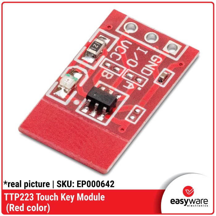 Jual TTP223 Touch Button modules Touch sensor module | Shopee Indonesia