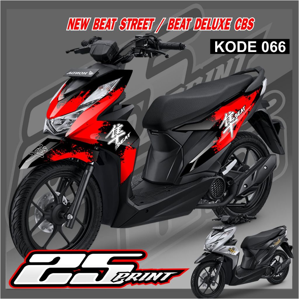 Jual STIKER MOTOR FULL BODY NEAW BEAT STREET 2020-2024 NEW BEAT DELUXE ...