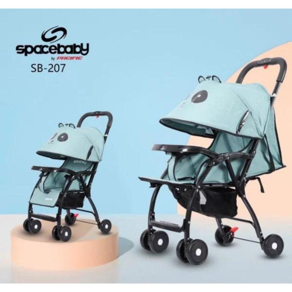 Jual BABY STROLLER SPACE BABY PACIFIC ORIGINAL SB-203 - KERETA DORONG | Shopee Indonesia