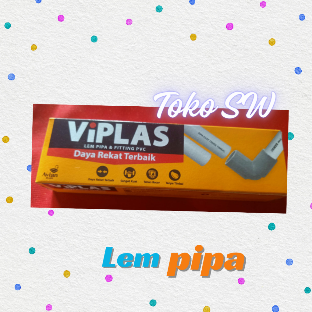 Jual lem viplas untuk pvc / keni/ pipa | Shopee Indonesia