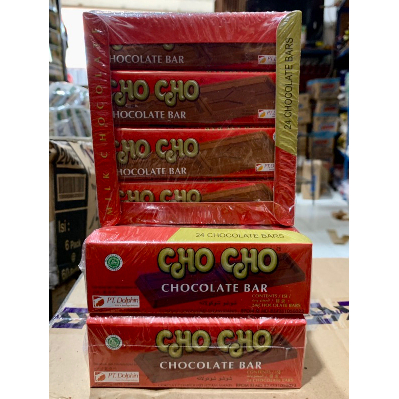 Jual Cho cho Chocolate Bar (1 pack isi 24 pcs) | Shopee Indonesia