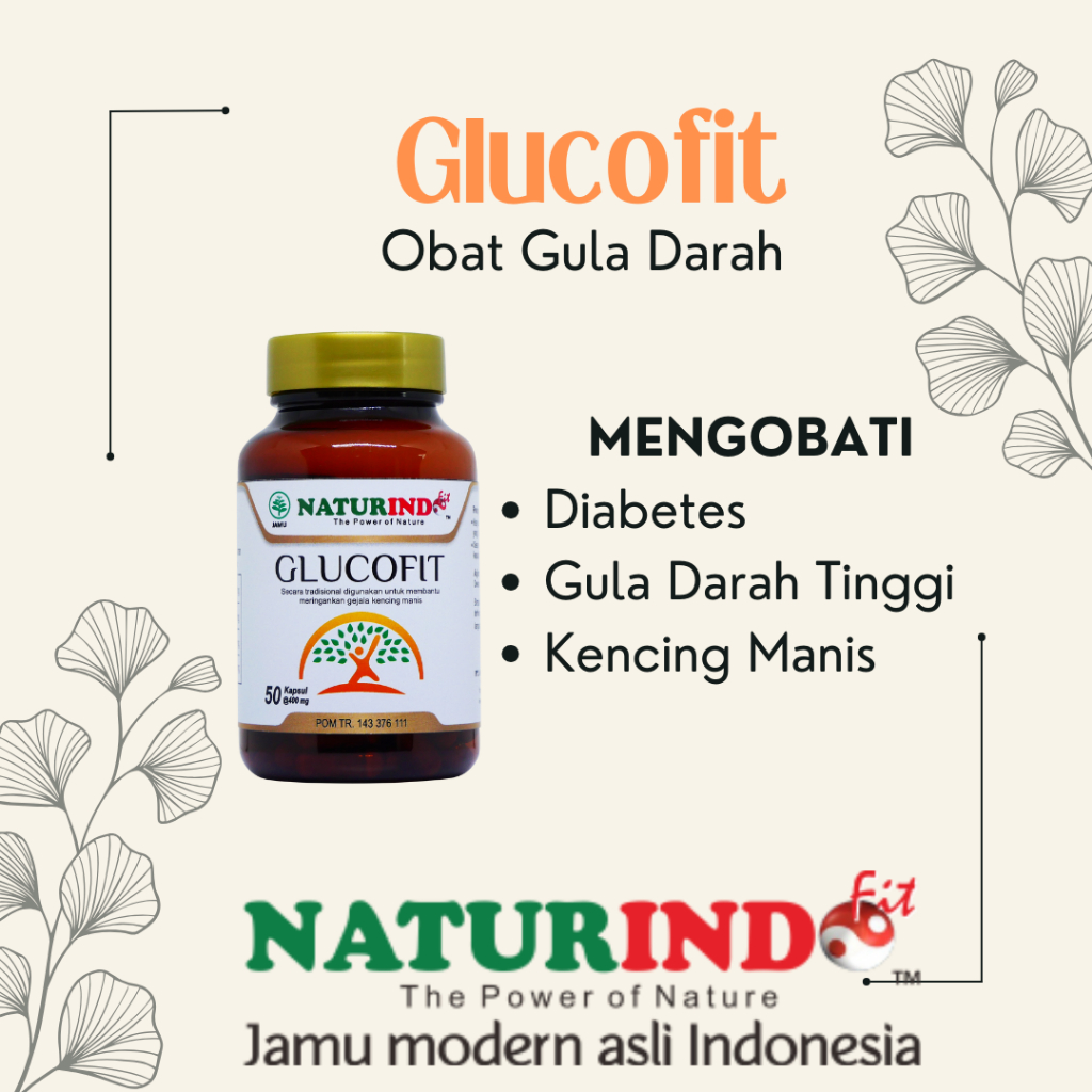 Jual Glucofit Naturindo Obat Herbal Diabates Penyakit Gula Darah Kering ...