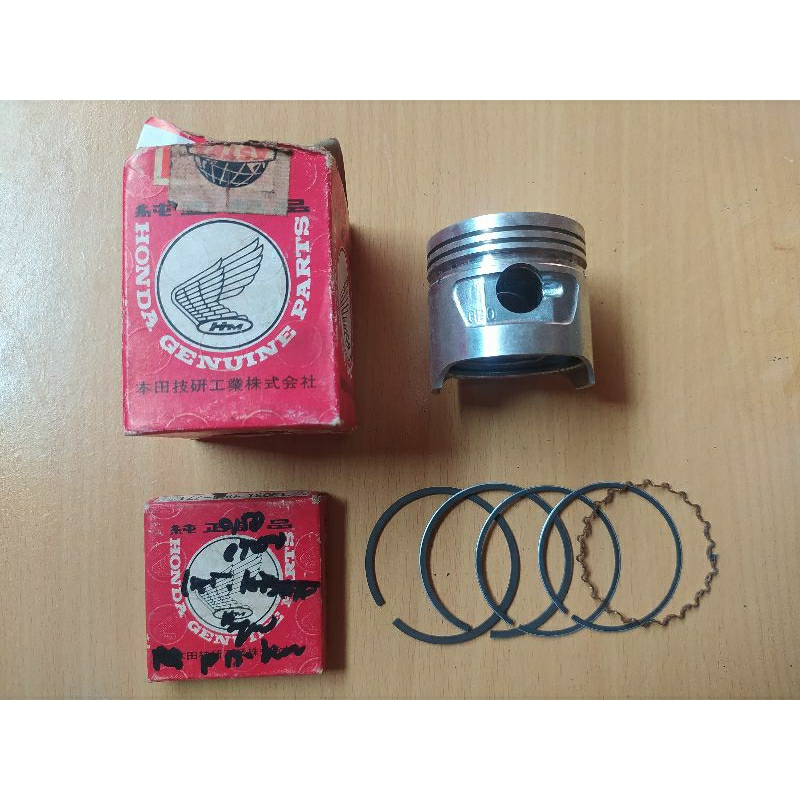 Jual Seher piston ring Honda C700 Supercup OS 0.50 Original baru japan ...