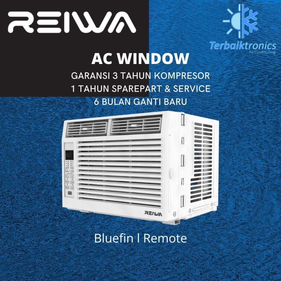 Jual AC Window Reiwa 1/2 PK 1PK R32 CW0501RA / CW0901RA | Shopee Indonesia