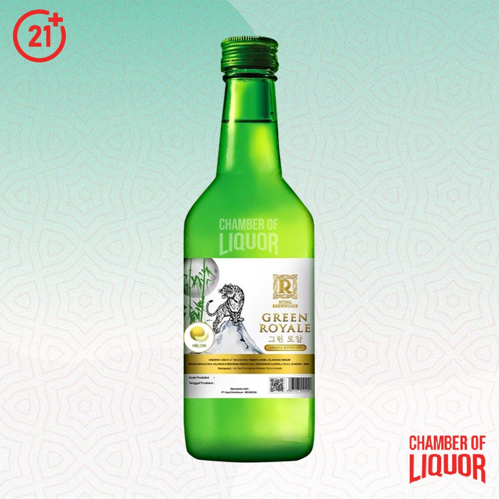 Jual Royal Brewhouse Green Royale Melon Soju 350ml | Shopee Indonesia
