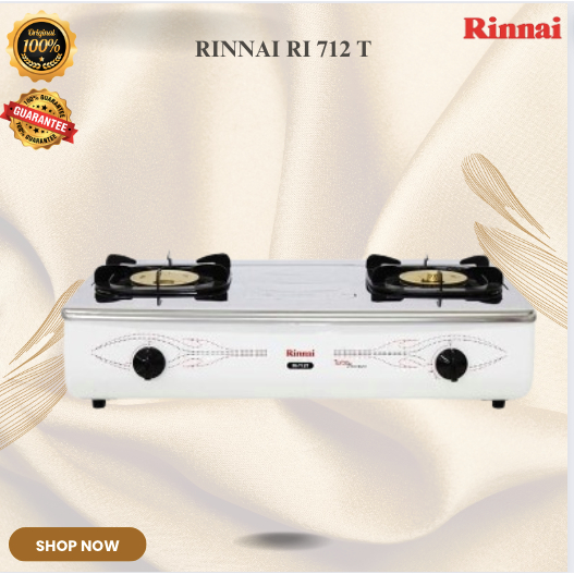 Jual RINNAI KOMPOR GAS 2 TUNGKU RI 712 T/RI712T/RI 712T/RI712 T/RI-712T ...