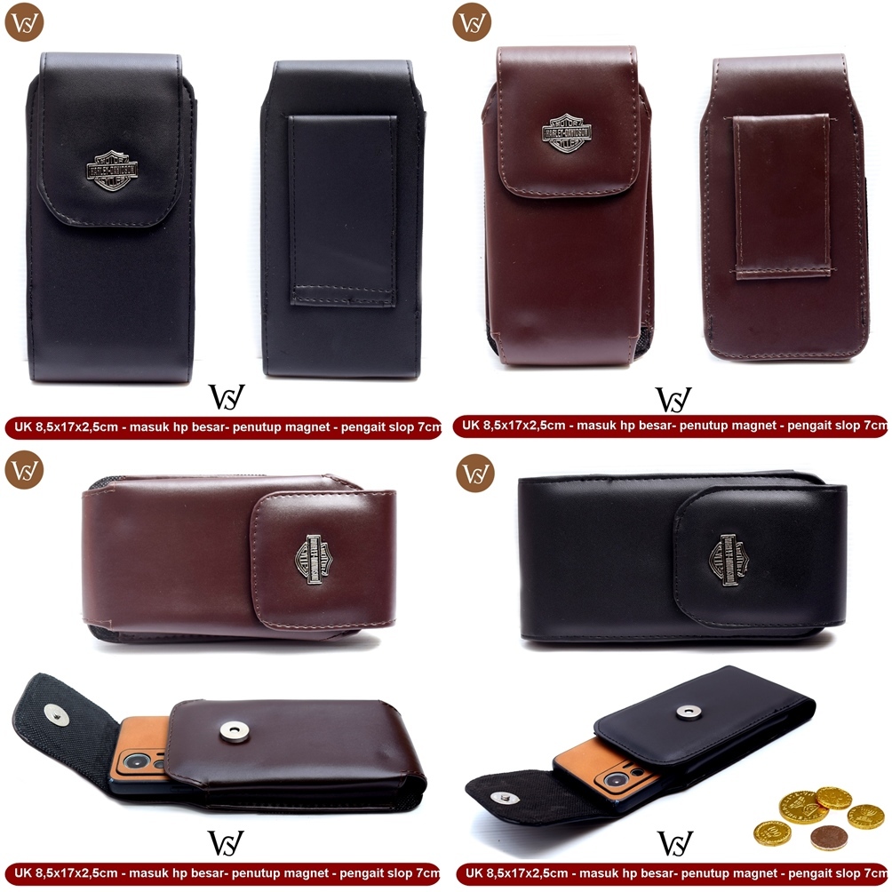 Jual Dompet HP Kulit Pinggang Besar Magnet | Shopee Indonesia