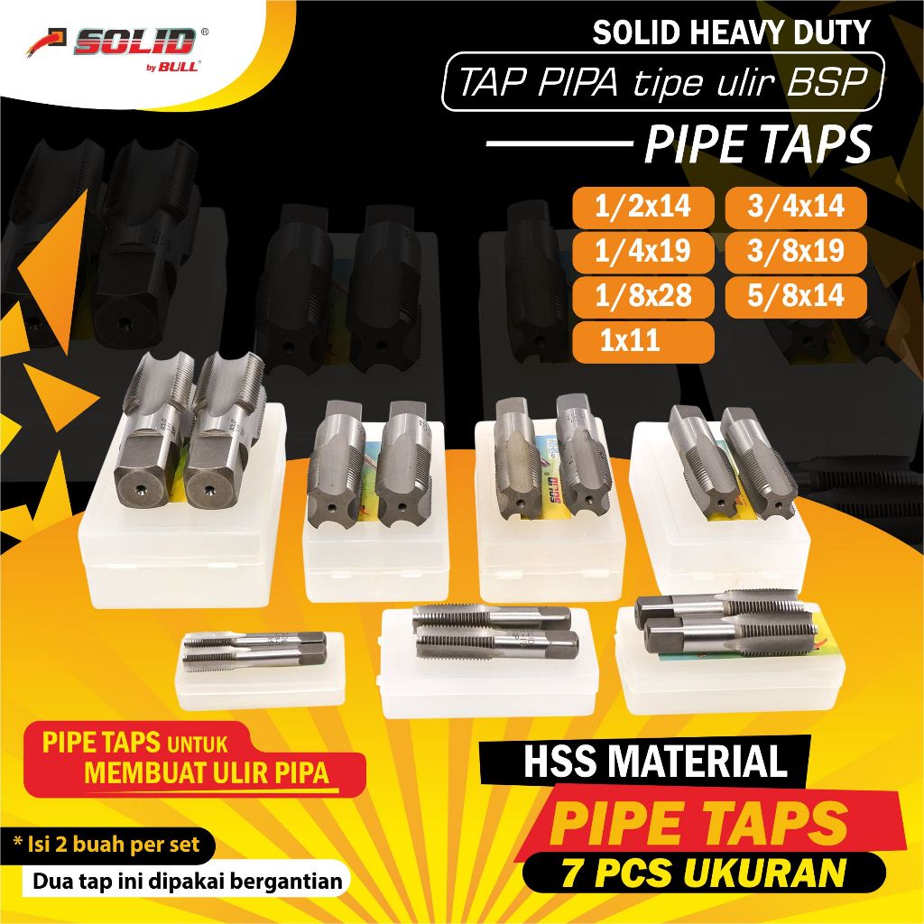 Jual Solid tap pipa pipe tap BSP heavy duty | Shopee Indonesia