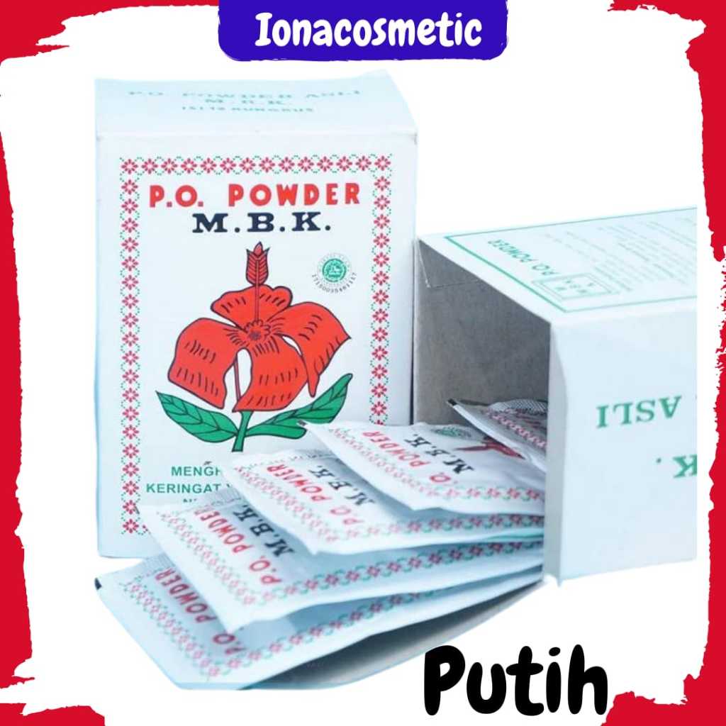 Jual MBK Deodorant Powder Anti Bau Badan Putih / Super Silver Sachet 13 ...