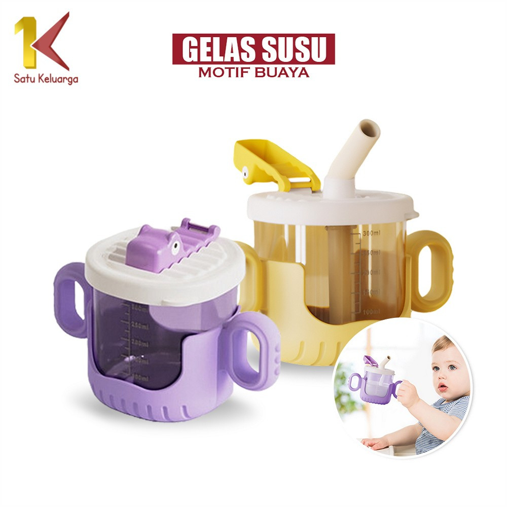 Jual Satu Keluarga Gelas Minum Anak Baby Training Cup 300ML C1053 Gelas ...